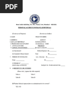 Professional Indemnity Proposal Form | PDF | Insurance | Professional ...