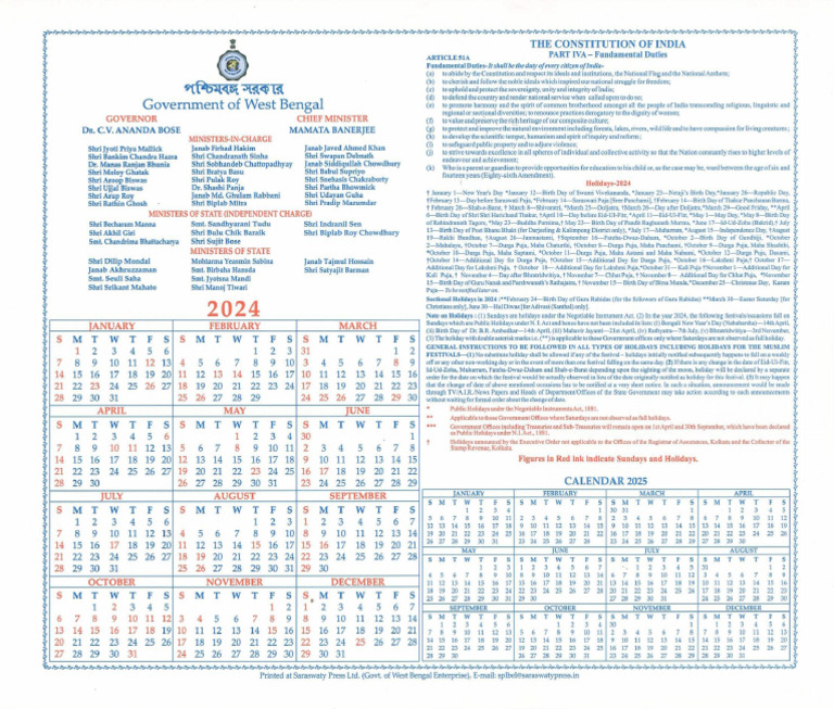 Govt Calender 2024 - 231218 - 181815 | PDF