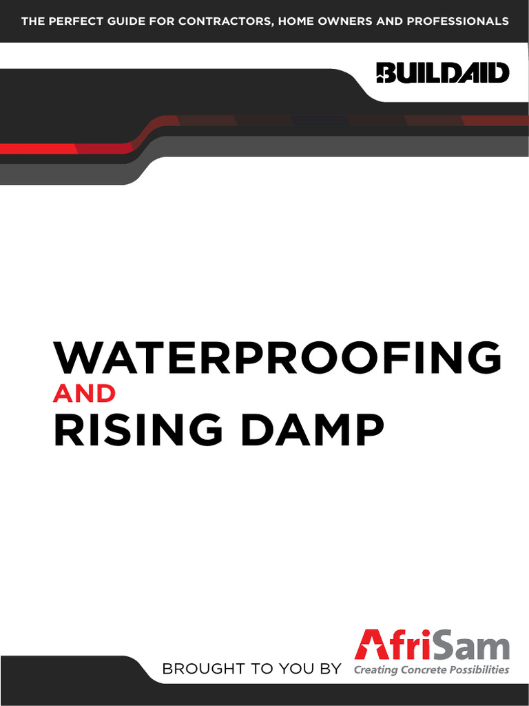 Waterproofing and Rising Damp Guide | PDF | Concrete | Plaster