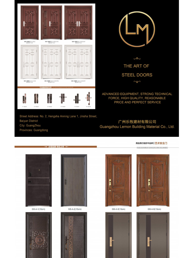 LM 2021 STEEL DOORS | PDF