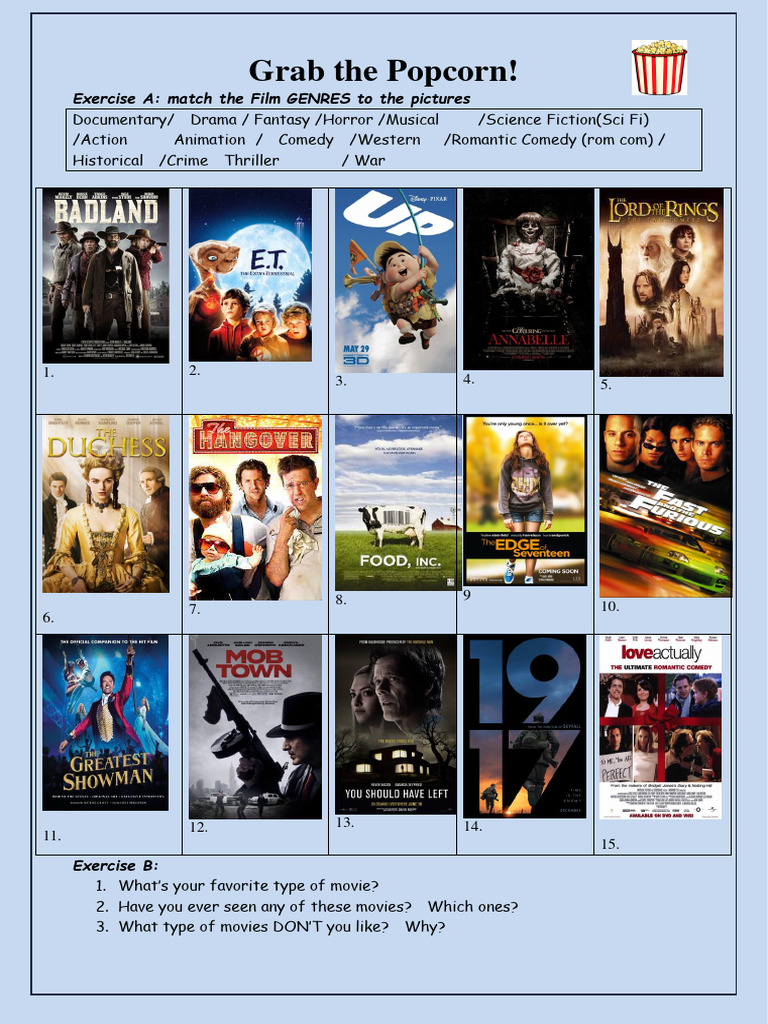 movies | PDF | Actor | Science Fiction