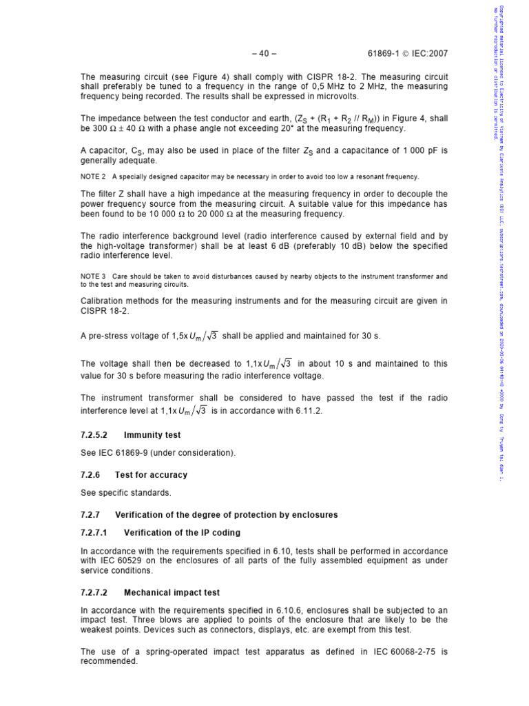IP55 Testing and Verification Standards | PDF | Electromagnetic ...