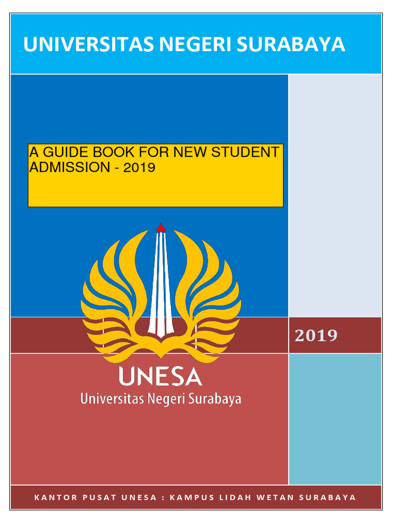 2019 Unesa Admission Guide | PDF