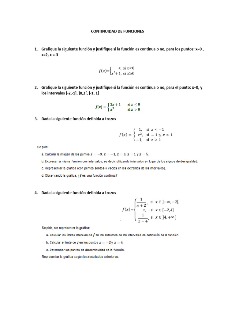 Deber - CONTINUIDAD DE FUNCIONES | PDF | Métodos y materiales de enseñanza