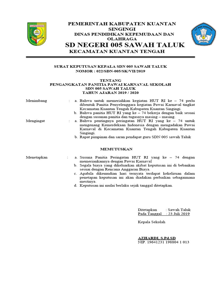 SK Panitia Karnaval | PDF