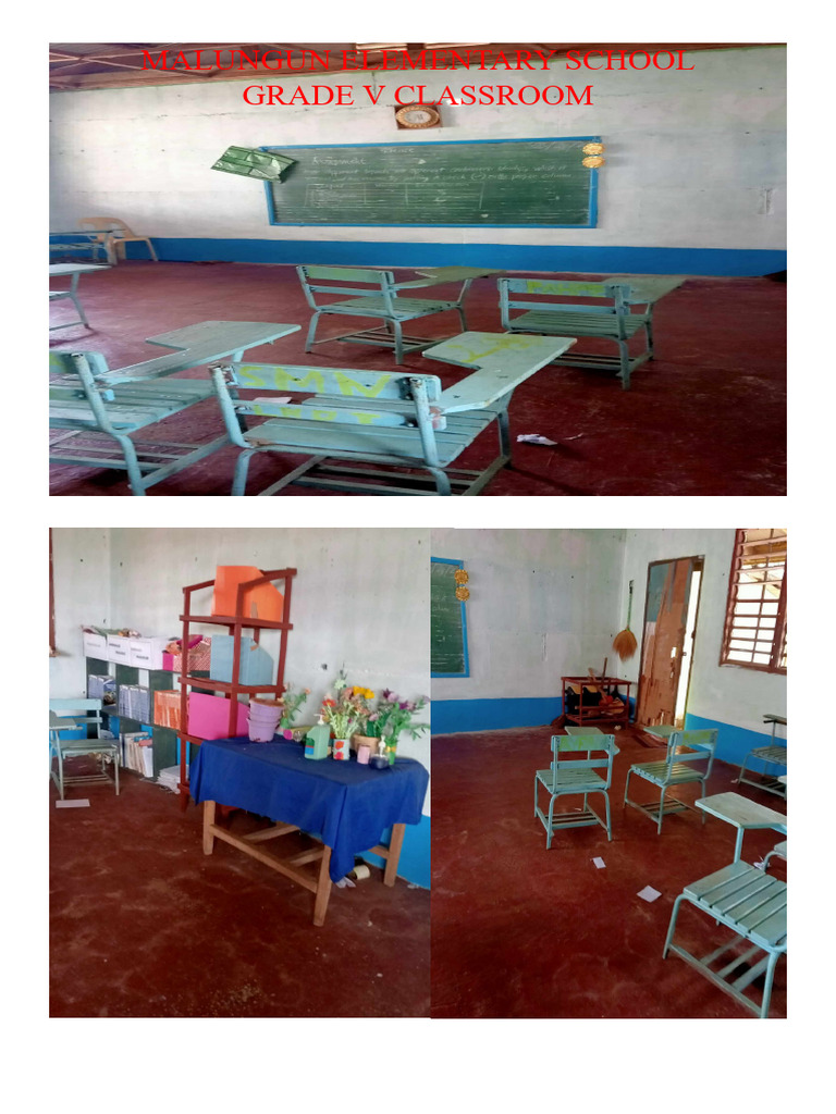 Malungun Elementary Grade V Classroom | PDF