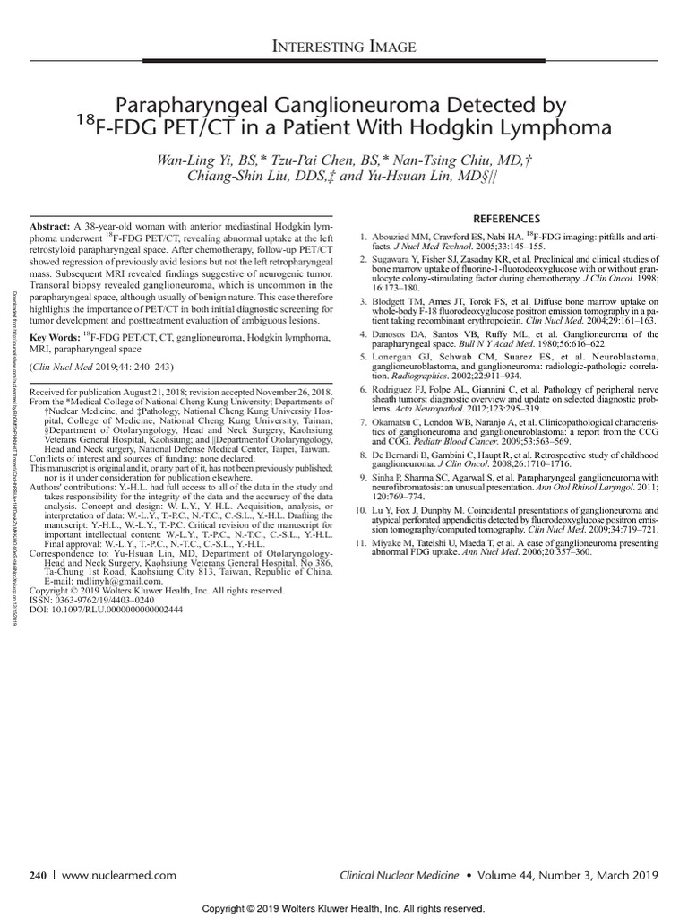 yi2019 | PDF | Positron Emission Tomography | Magnetic Resonance Imaging