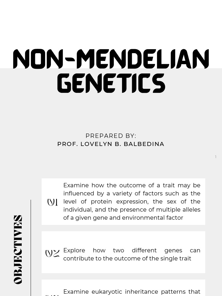 5-Non-Mendelian-Genetics | PDF | Dominance (Genetics) | Allele