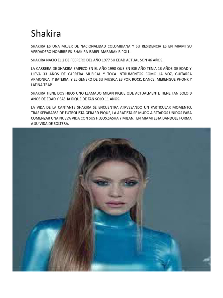 Shakira | PDF