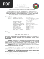 Barangay Protection Order Sample | PDF | Justice | Public Law