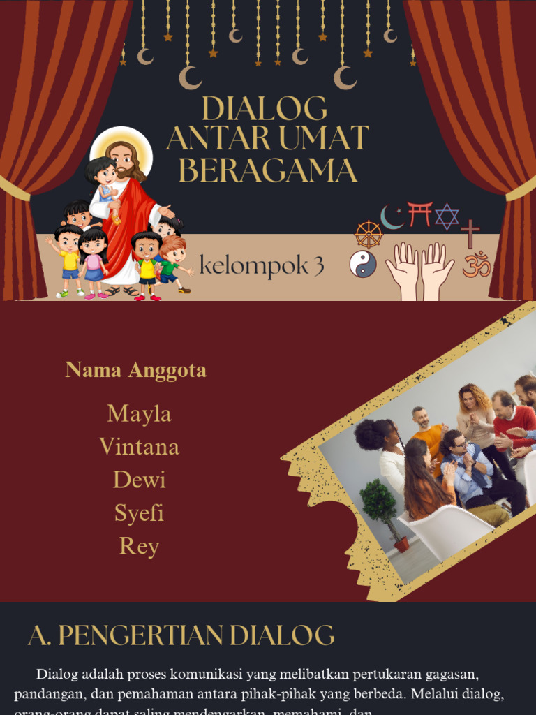 AGAMA KEL.3 (Dialog Antar Umat Beragama) | PDF