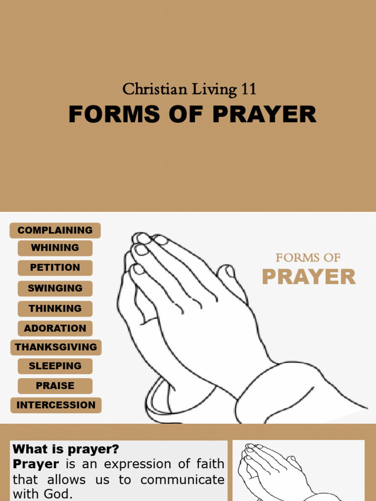 1 Forms of Prayer | PDF