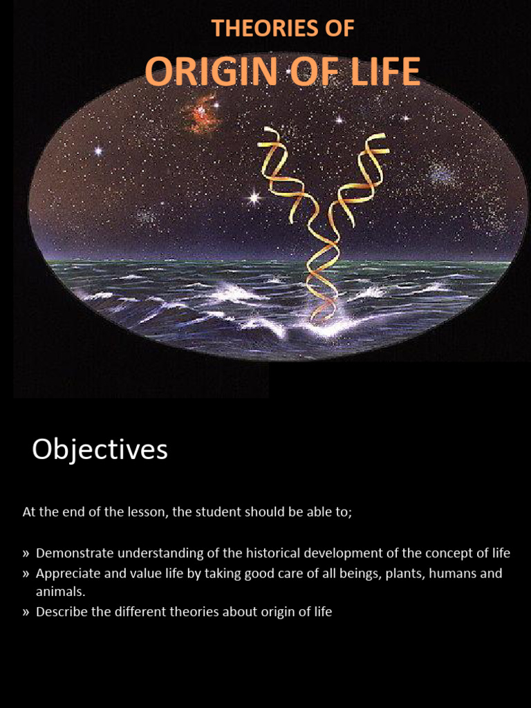 Theories on the Origin of Life | PDF | Science | Nature