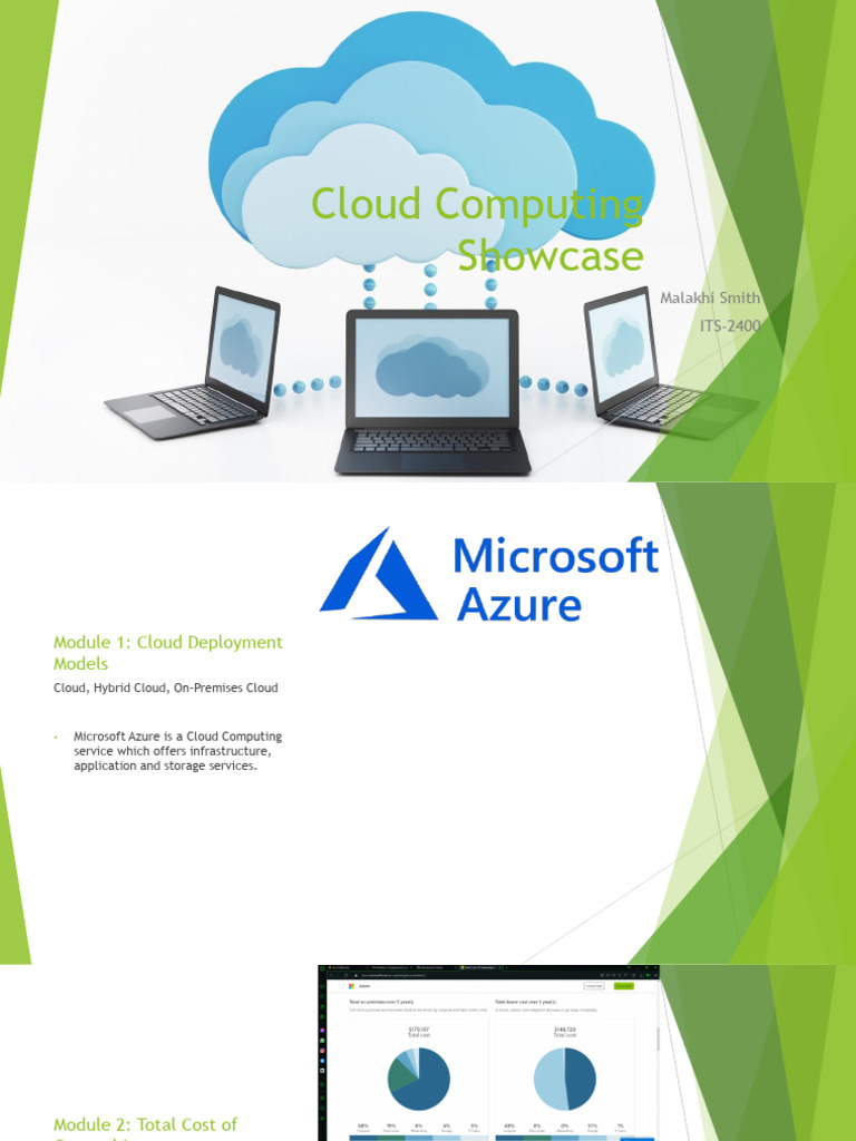 Cloud Computing Showcase Ms | PDF | Cloud Computing | Microsoft Azure