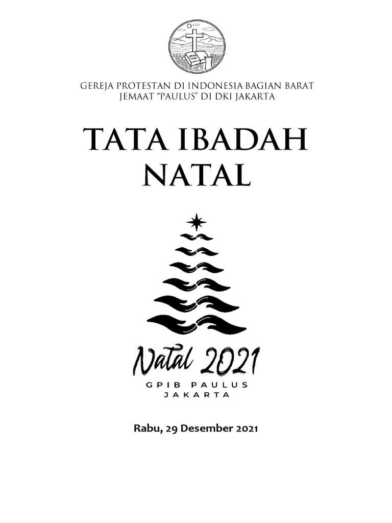 Tata Ibadah Natal GPIB Paulus 2021 | PDF