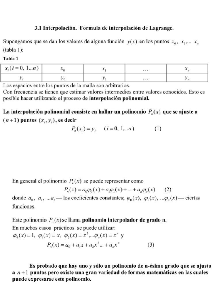 Metodo de Lagrange | PDF