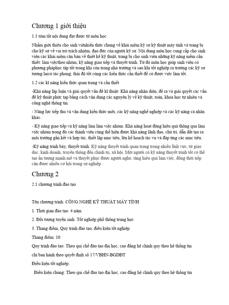 Báo Cáo Nhập Môn Ktmt | PDF