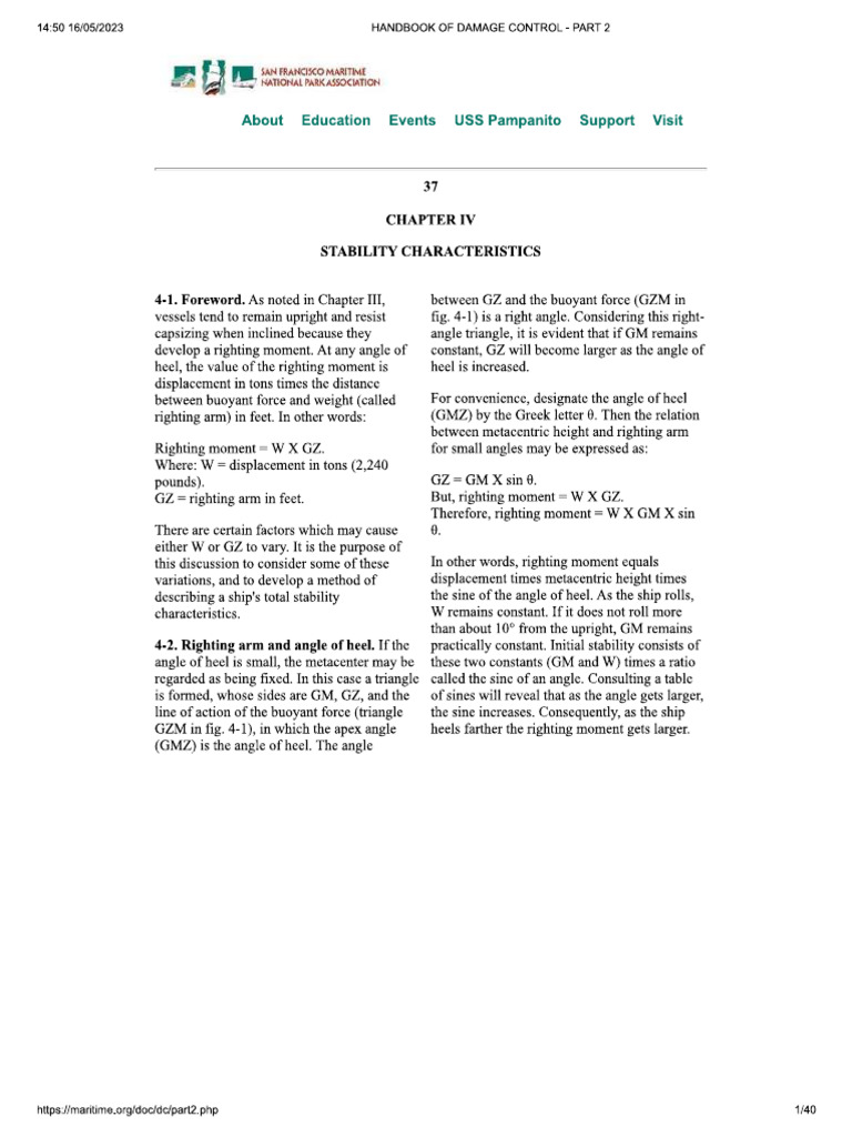 Handbook Stability | PDF