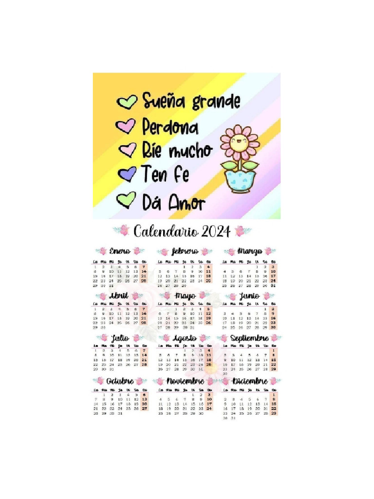 Calendarios Colors | PDF