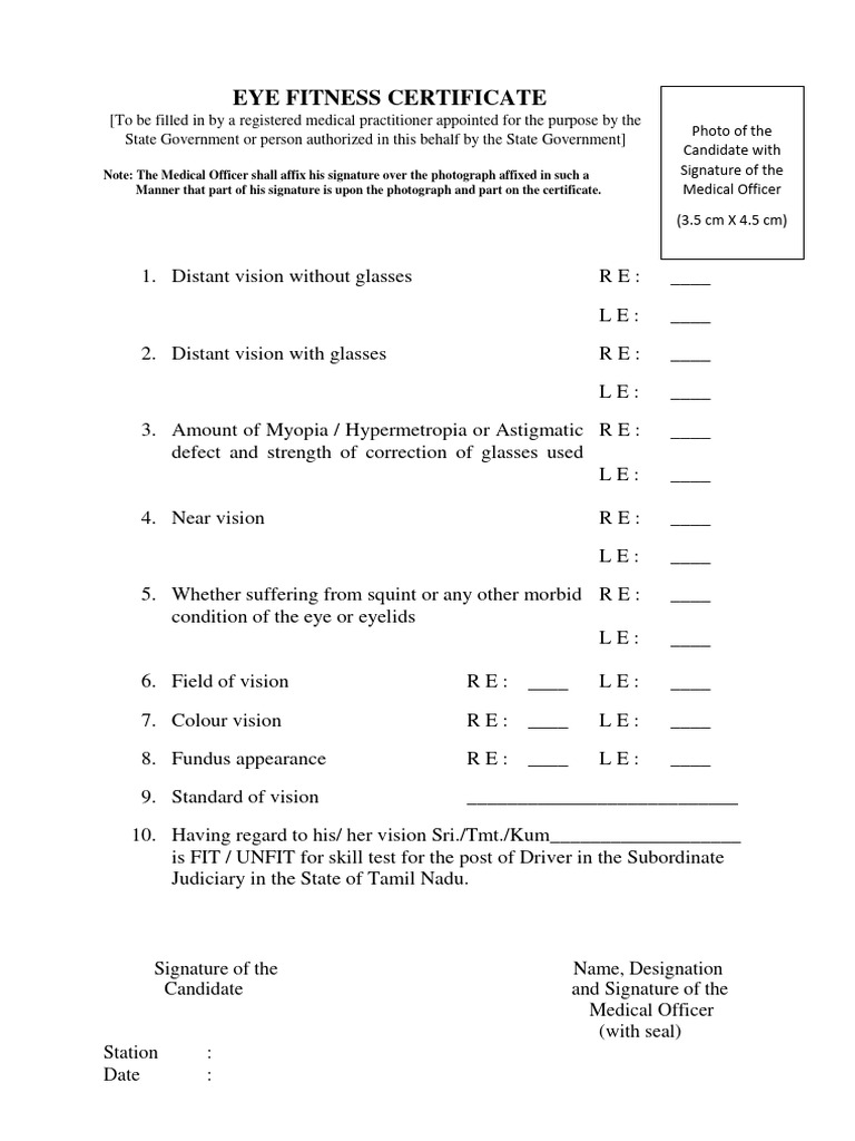 Eye Fitness CRT | PDF | Glasses | Visual System