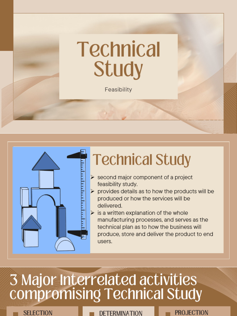 Technical Study | PDF | Scheduling (Production Processes) | Business