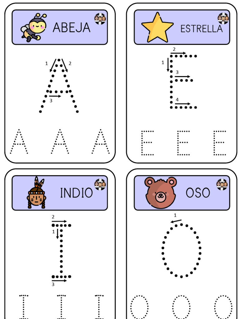 Trazo Letras MAYÚSCULAS | PDF | Hogar, jardinería y bricolaje