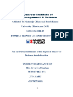 MARUTI Vision and Mission | PDF | Car | Business