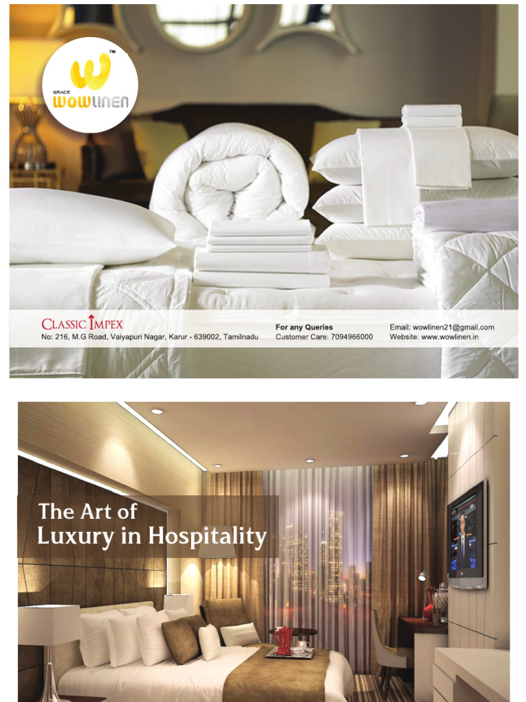 Wow Linen Brochure | PDF