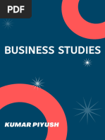 Class11 Business Studies Chapter1 Notes | PDF