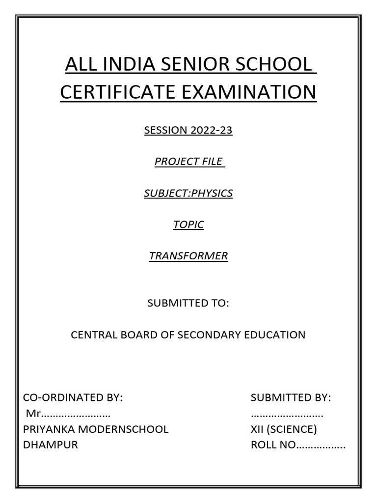 Transformer Pdf Transformer Electromagnetic Induction