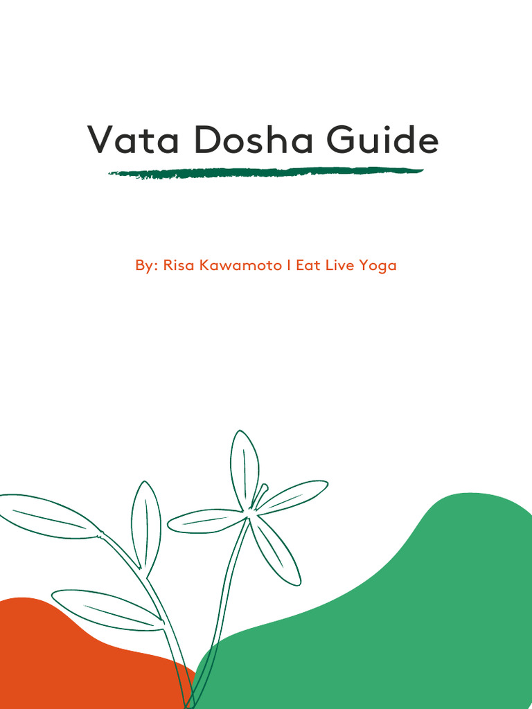 The Dosha Guidefor Vata | PDF | Ayurveda | Asana