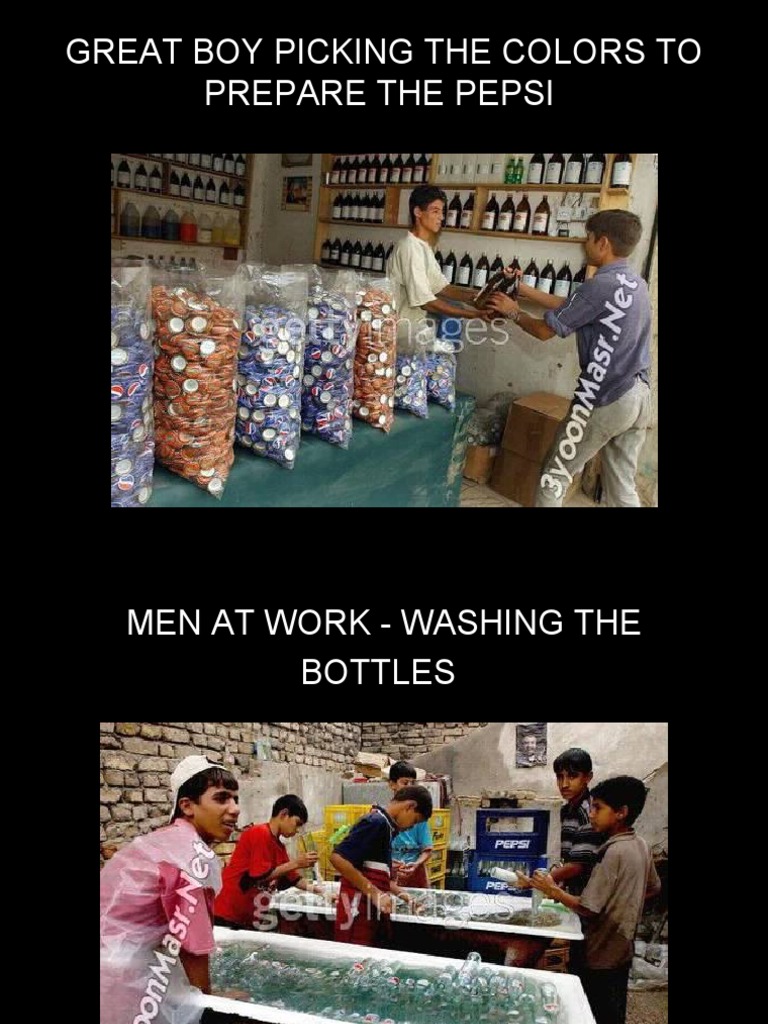 Pepsi Production Process Steps | PDF