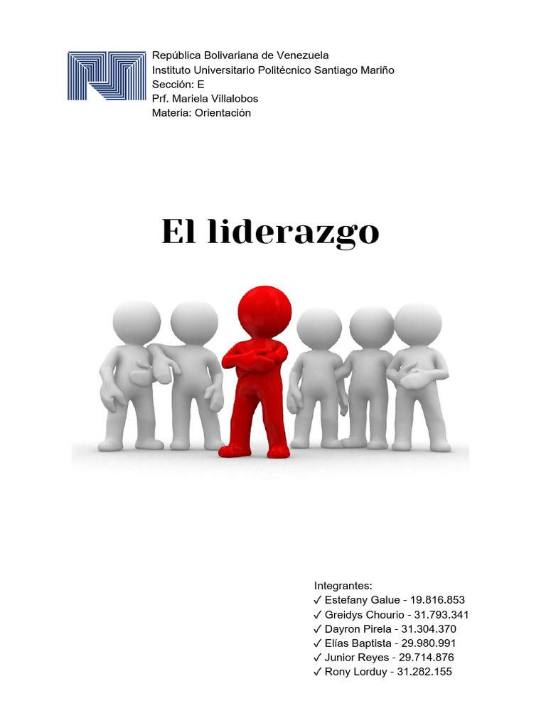 El Liderazgo | PDF