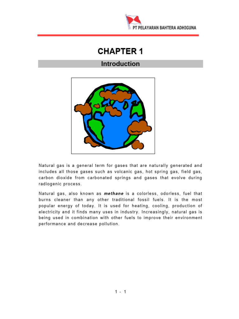 LNG Handouts Chapter 1 (Introduction) - Done | PDF | Natural Gas ...