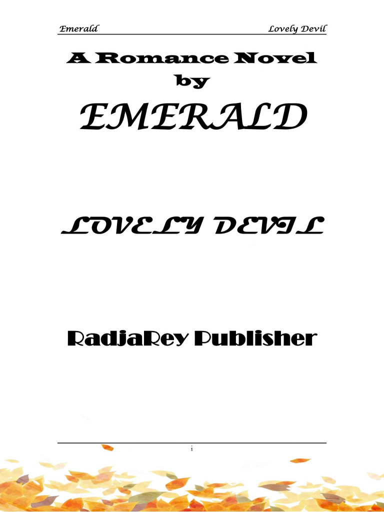 Lovely Devil by Emerald | PDF