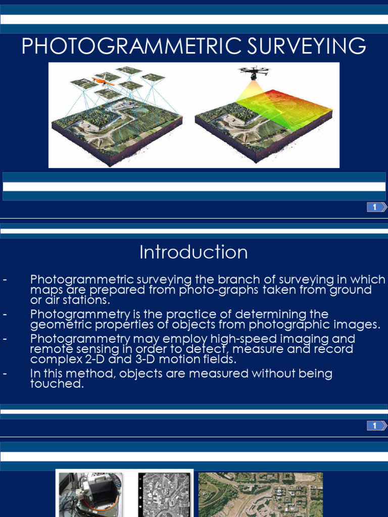 Week-10-PHOTOGRAMMETRIC-SURVEYING | PDF | Aerial Photography | Topography