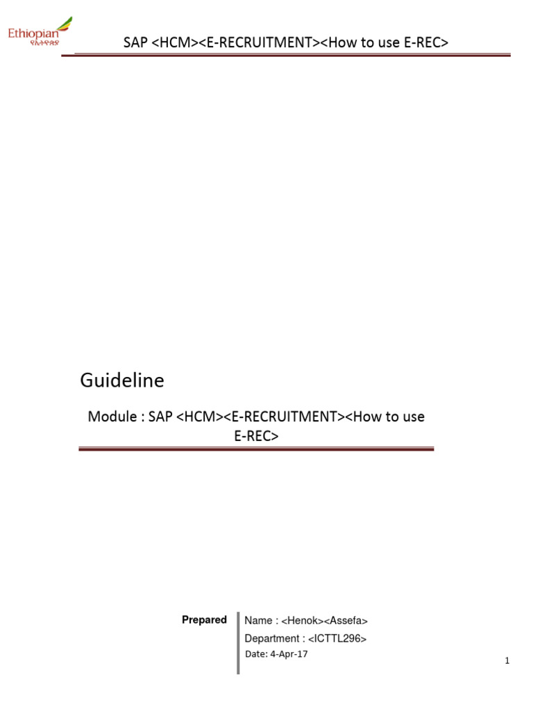 How To Apply Using E RECRUITMENT Version3 | Download Free PDF | User (Computing) | Login