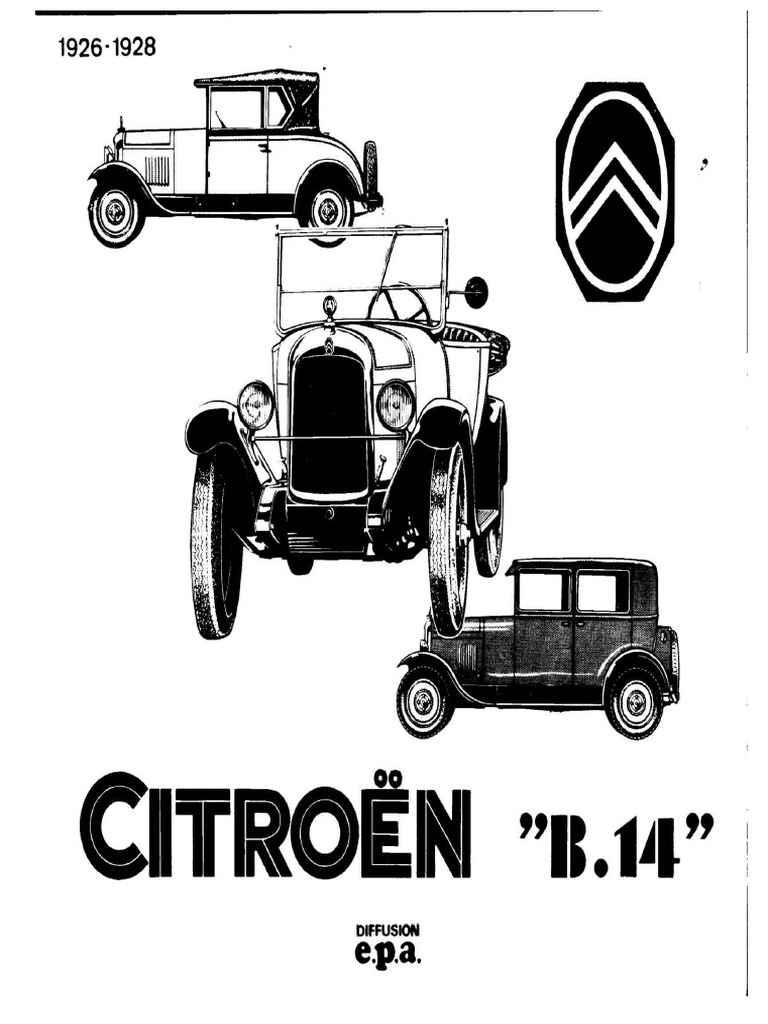 Citroen B14 088 Revue Technique Citroen B14 1926 1928 | PDF