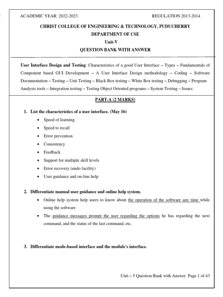 Se Unit V Pdf Graphical User Interfaces Window Computing 