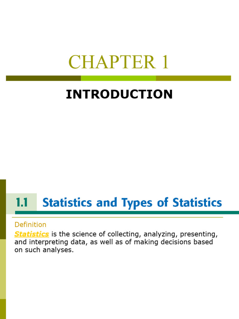 Mann Stats 8e PPT Ch01 (Main) (Updated) | PDF | Sampling (Statistics) | Statistics