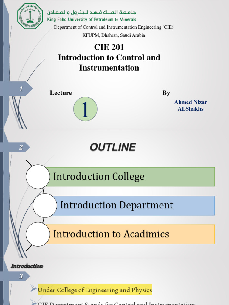 Topic1 Introduction L1 | PDF | Engineering | Science