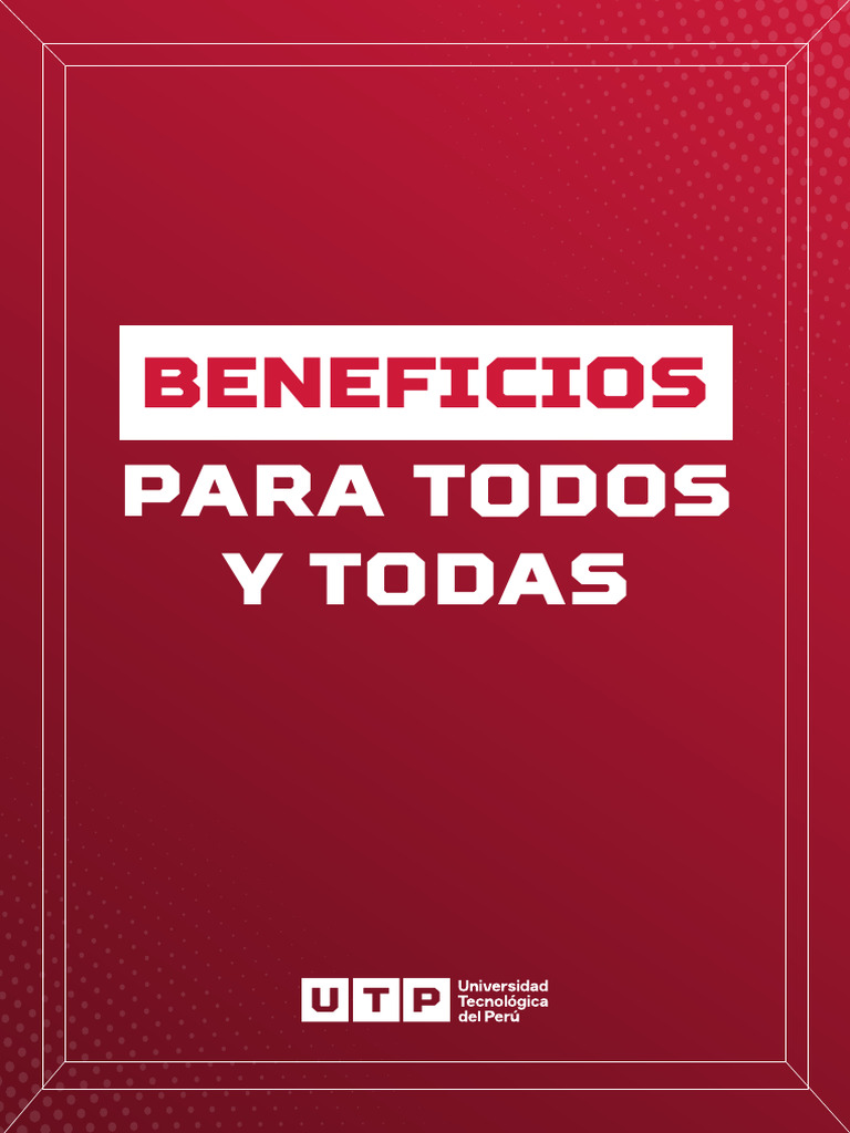 Conoce los beneficios | PDF