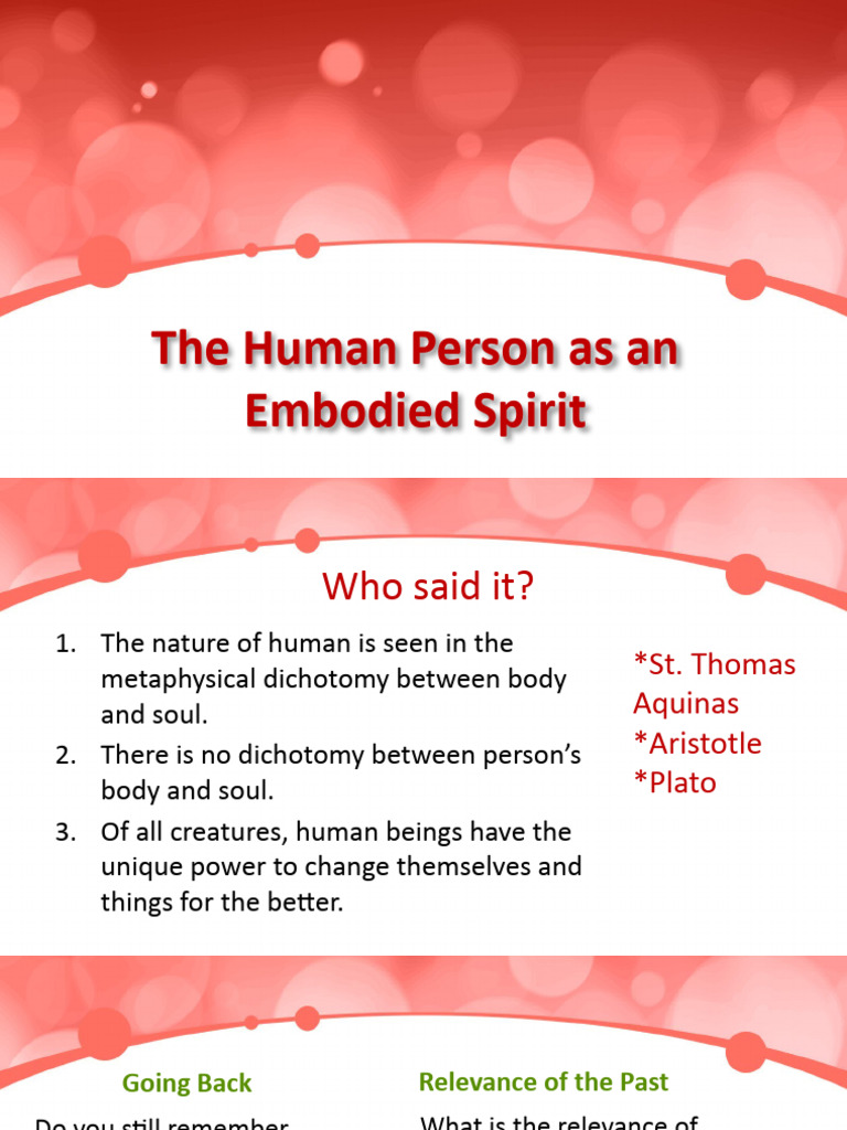 The-human-person-as-an-embodied-spirit-1 | PDF