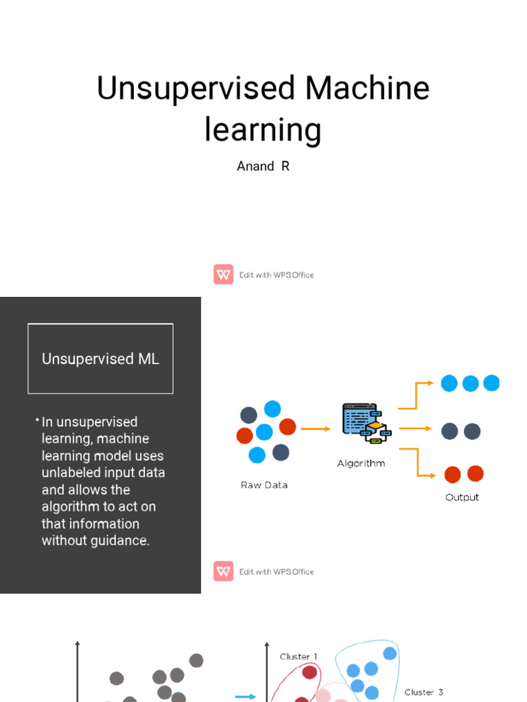 Unsupervised Machine Learning | PDF | Cluster Analysis | Machine Learning
