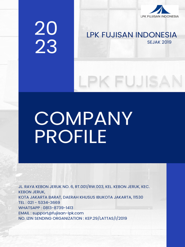 LPK Fujisan: Pelatihan Kerja ke Jepang | PDF