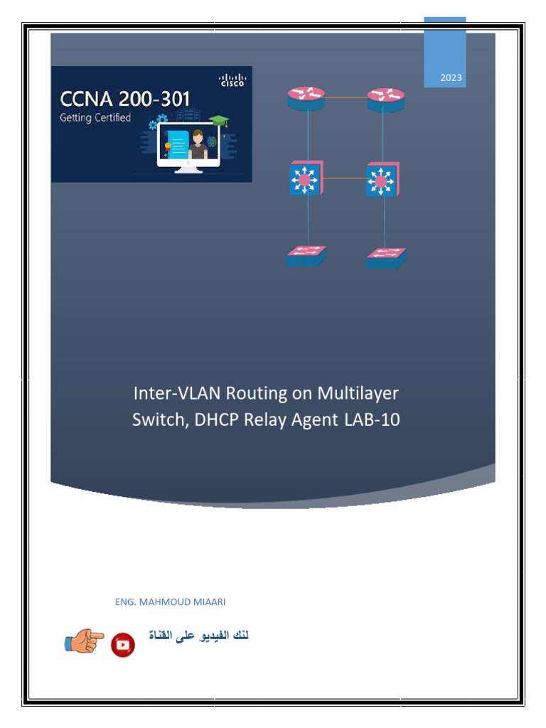 10-Inter-VLAN Routing On Multilayer Switch, DHCP Relay Agent | PDF