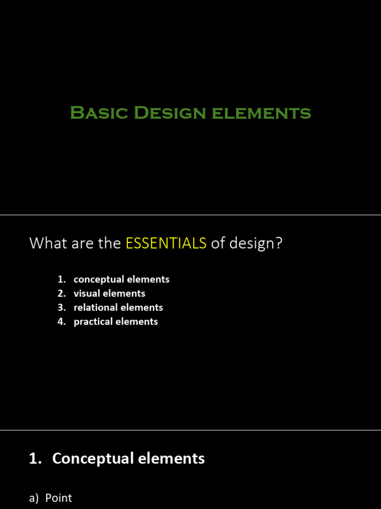 Basic Design Elements | PDF | Color | Hue