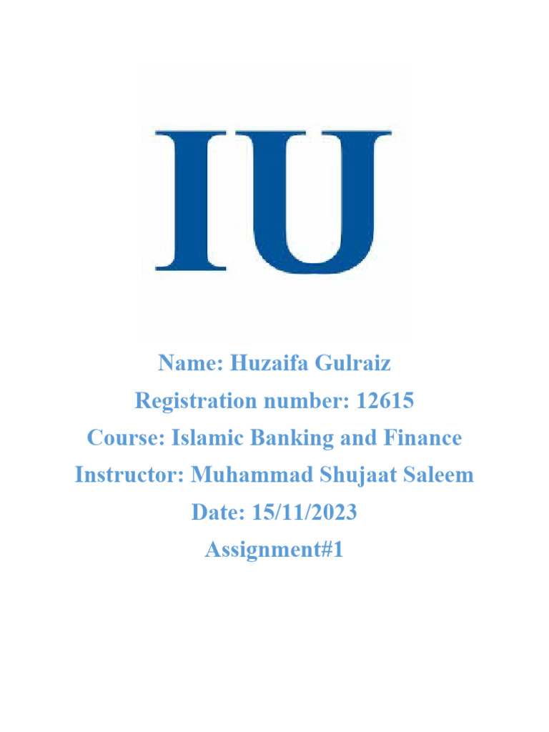 Assignment 1 (Socioeconomic Impact On CBM) | PDF | Banks | Interest