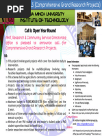 CMRG Call For Proposal 2025-26 QR Flyer | PDF