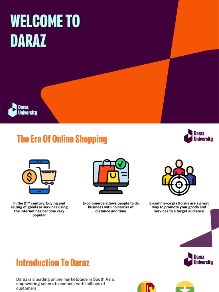 Welcome To Daraz | PDF | Sales | Mass Media